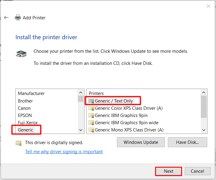 Printing ZPL scripts with Notepad
