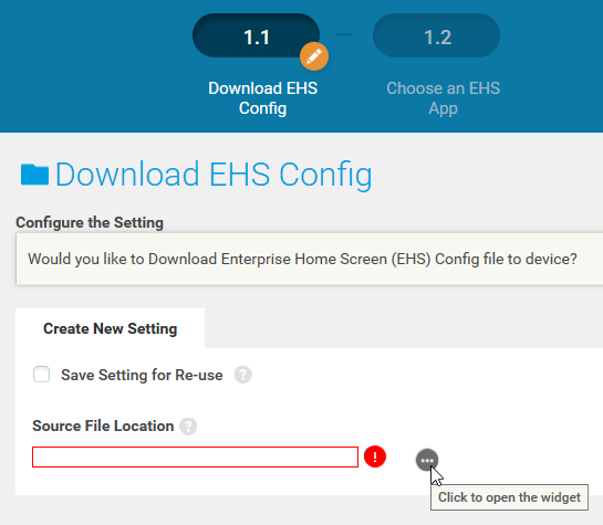 Install and Setup Enterprise Home Screen Using StageNow