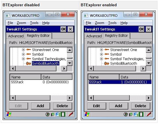 WAP4 - Enabling BTExplorer (Stonestreet One Bluetooth Stack)