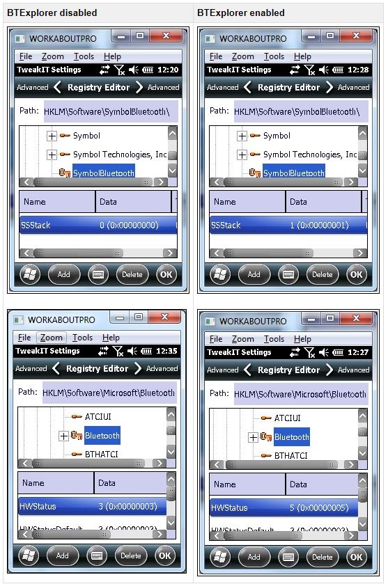 WAP4 - Enabling BTExplorer (Stonestreet One Bluetooth Stack)