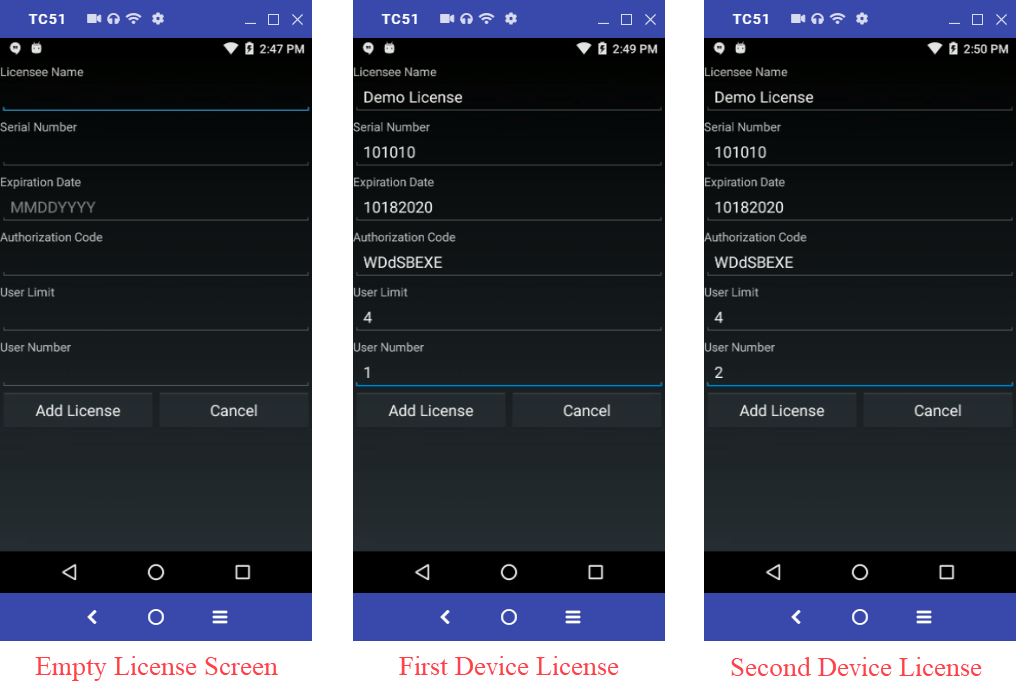 Applying a Velocity License to a Zebra Mobile Device