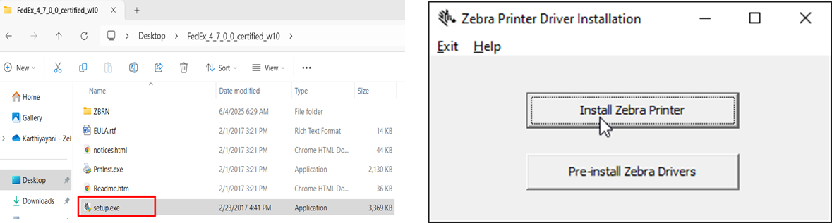 Installing Zebra ZP505 or ZP506 Printer Driver on a Windows PC