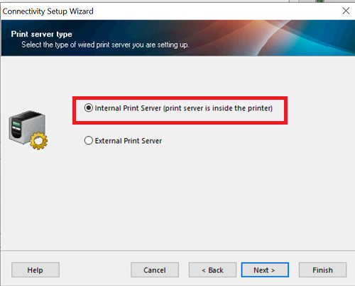 Configuring Printer Connectivity for Wired or Wireless Networks Using ...