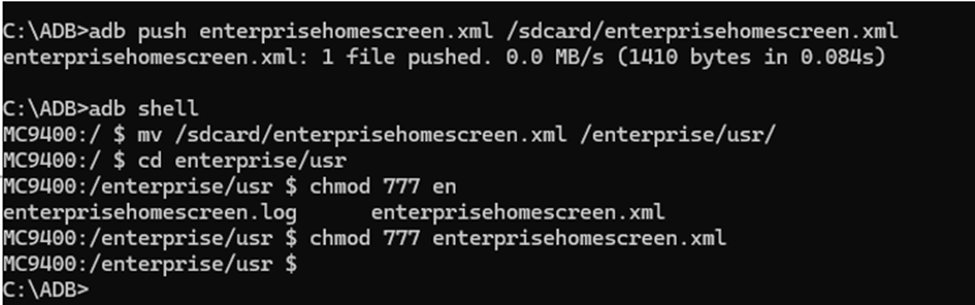Enterprise Home Screen (EHS): Alterando as imagens dos ícones do link ...